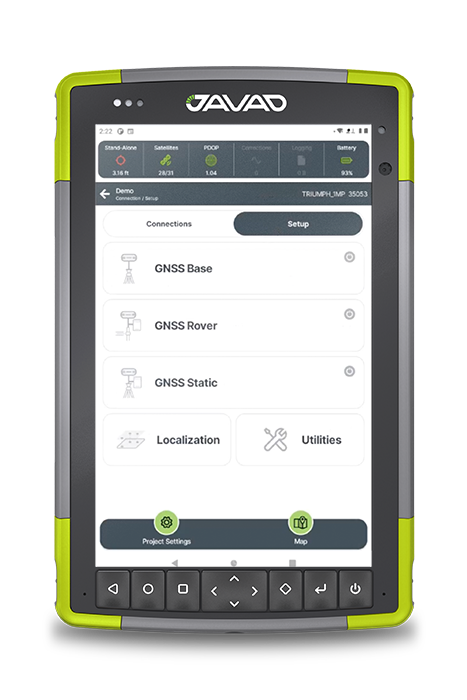 JAVAD Data Collector | Simplified Data Collection Software